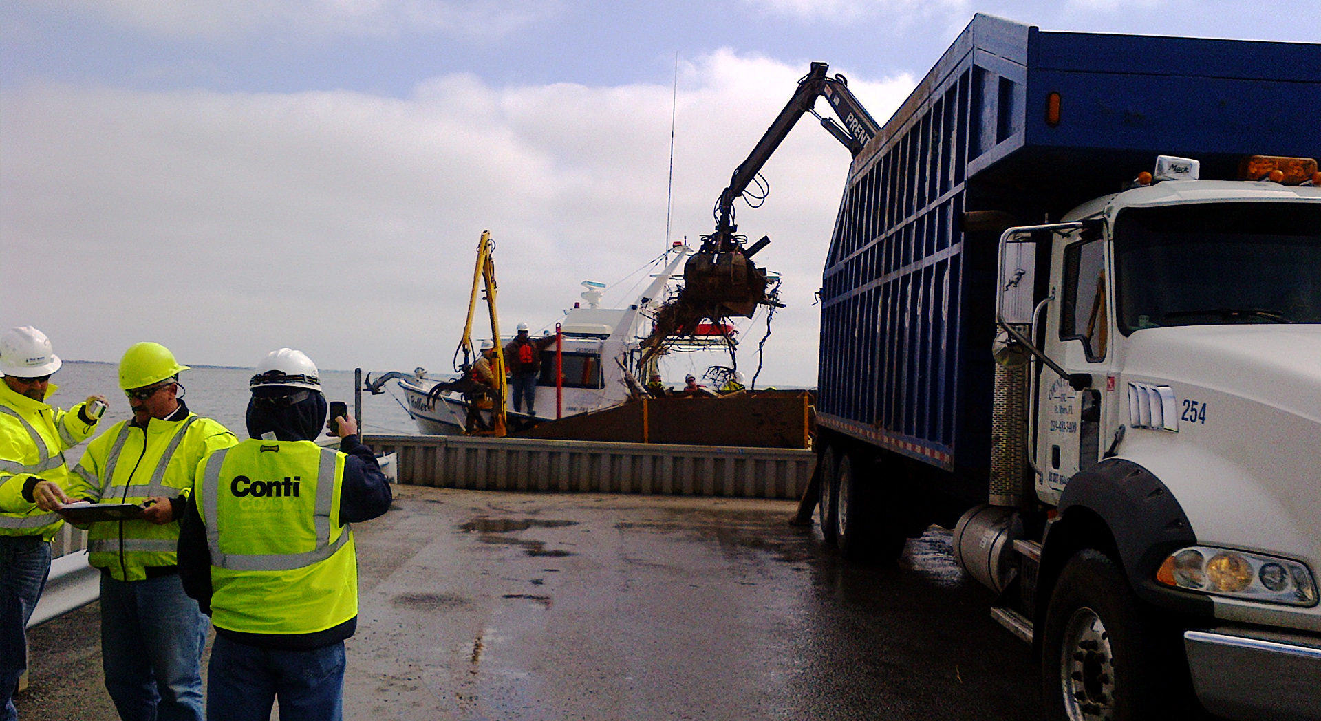 Hurricane Sandy Waterway Debris Removal | Conti Federal