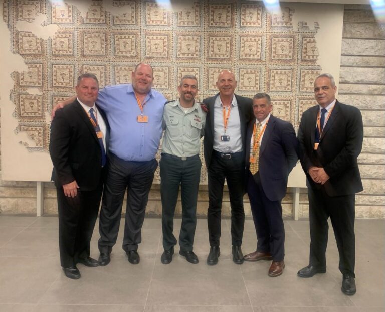 Conti Federal Executives Tour President’s Residence in Israel