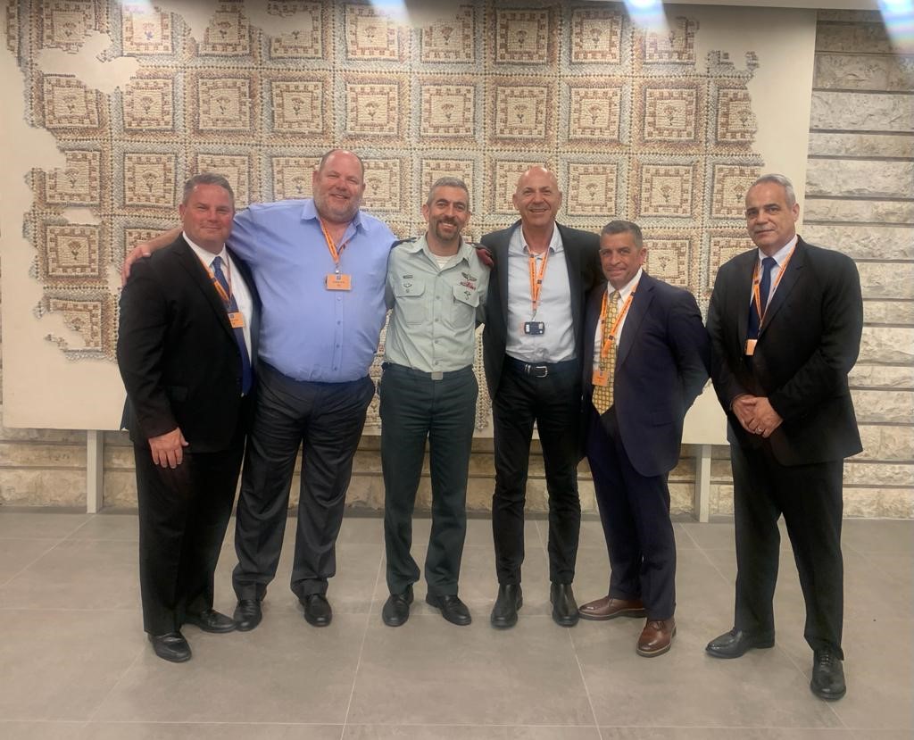 Conti Federal Executives Tour President’s Residence in Israel