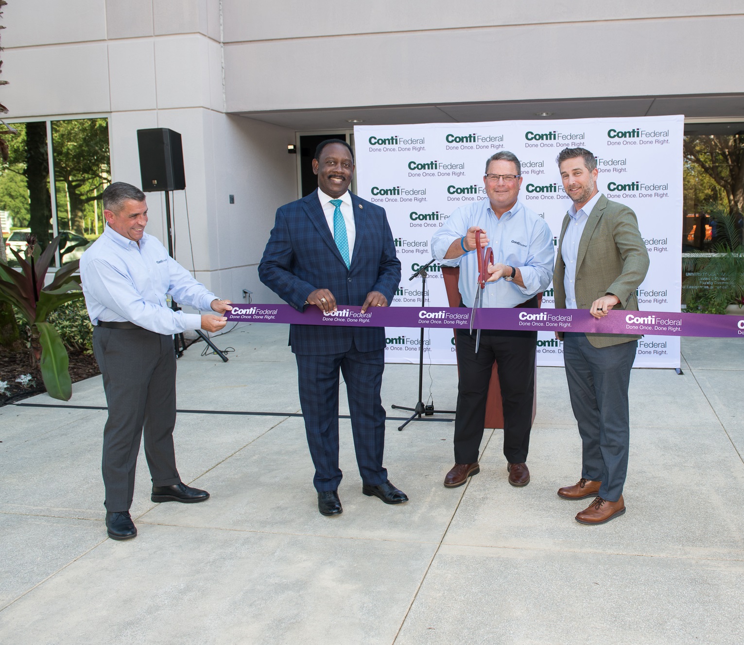 Conti Federal Hosts Ribbon Cutting for New Orlando Headquarters