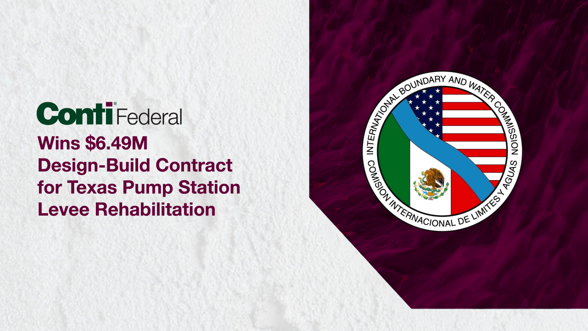 Conti Federal Secures $6.49M Contract for Texas Pump Station Levee ...