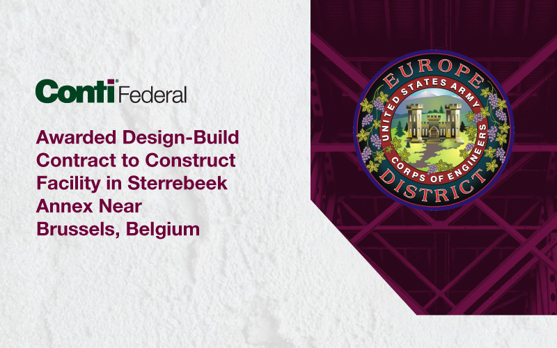 Conti Federal Wins Design-Build Contract for Facility in Sterrebeek ...