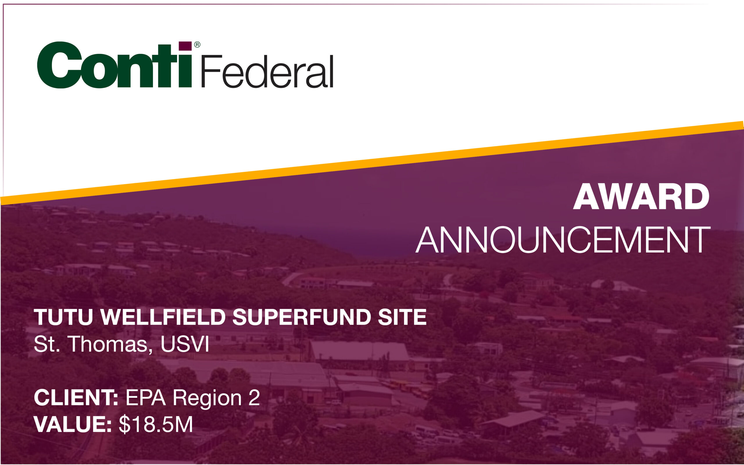Conti Federal Remediation at Tutu Wellfield Superfund Site