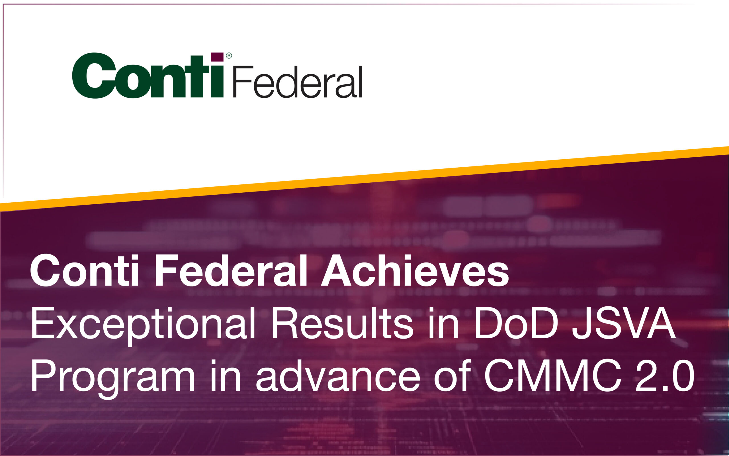 Conti Federal Achieves Exceptional JSVA results