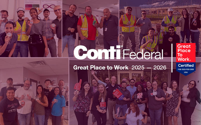 Conti Federal Earns 2025 Great Place to Work™ Certification