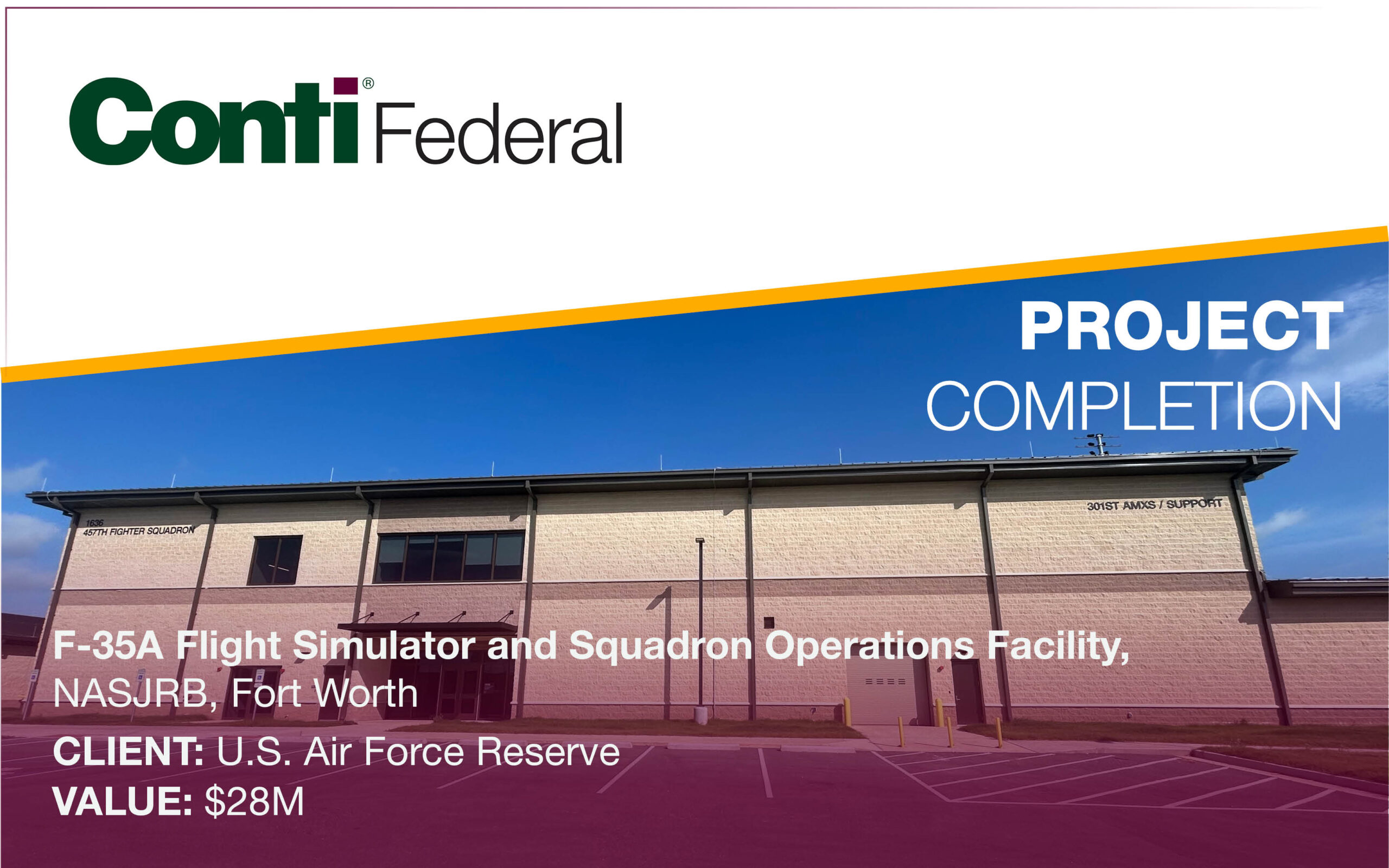 Completion of F-35A Flight Simulator and Squadron Operations Facility ...